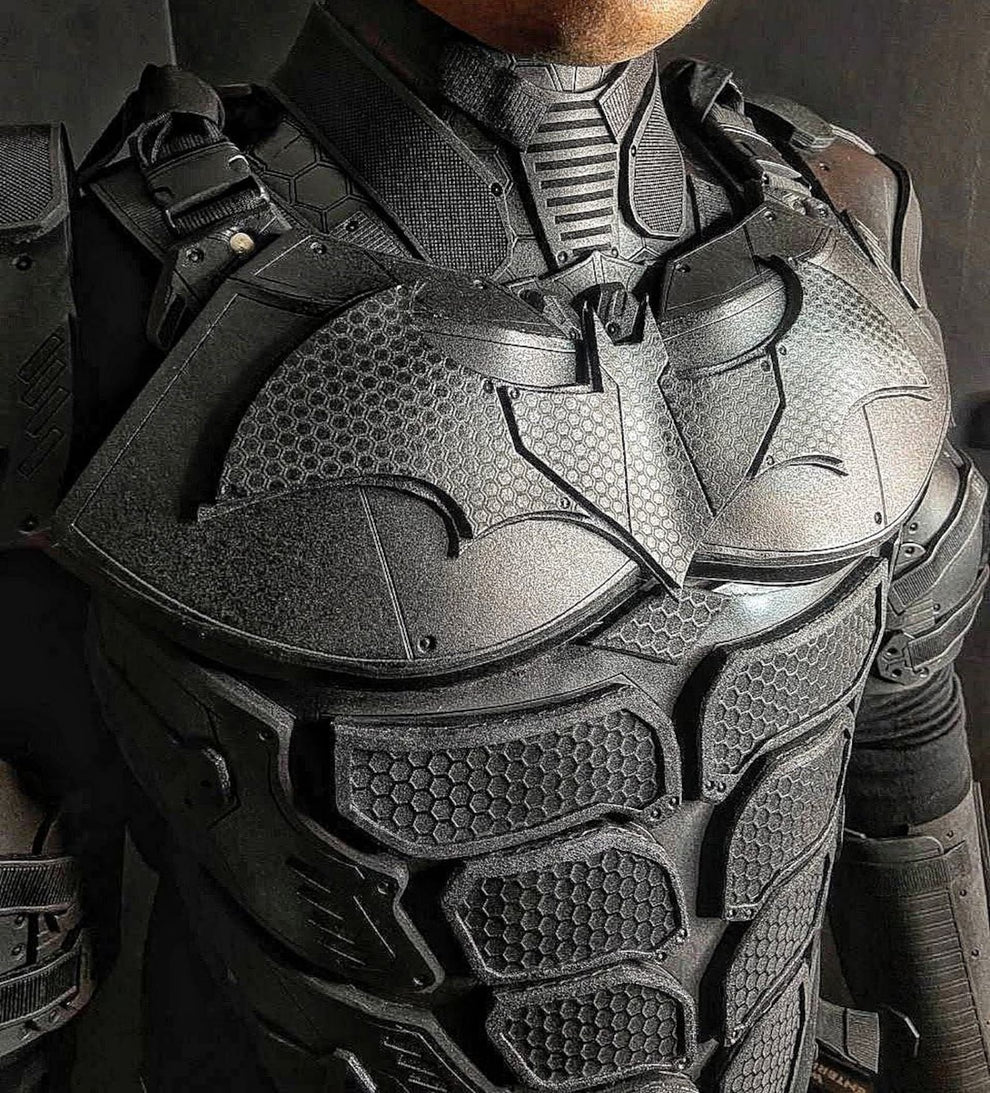 Bat of Gotham Superhero Chest armor, arkham design – Kenesberem
